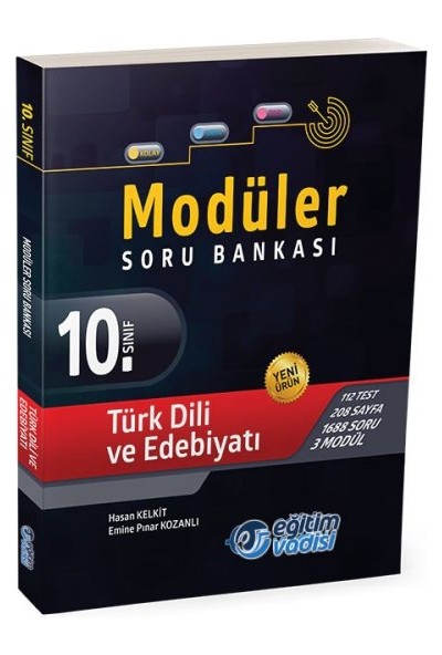 Eğitim Vadisi Yayınları 10. Sınıf Türk Dili ve Edebiyatı Modüler Soru Bankası