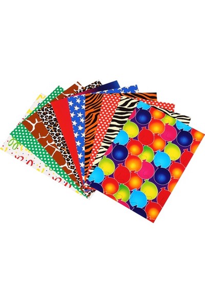 Ginza Desenli Elişi Kağıdı 10 Desen 10 lu Paket GN767 Ginza Desenli Elişi Kağıdı 10 Desen 10 lu Paket GN767