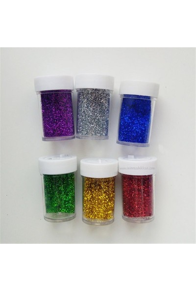 Toz Sim Tuzluklu 8 gr x 6 Renk