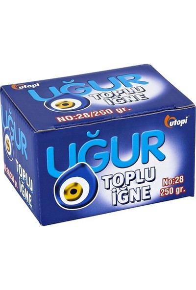 Uğur Toplu İğne 28mm 250 gr Uğur Toplu İğne 28mm 250 gr