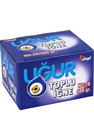 Uğur Toplu İğne 28mm 500 gr Uğur Toplu İğne 28mm 500 gr