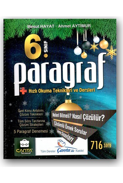 Çanta 6. Sınıf Paragraf Soru Bankası