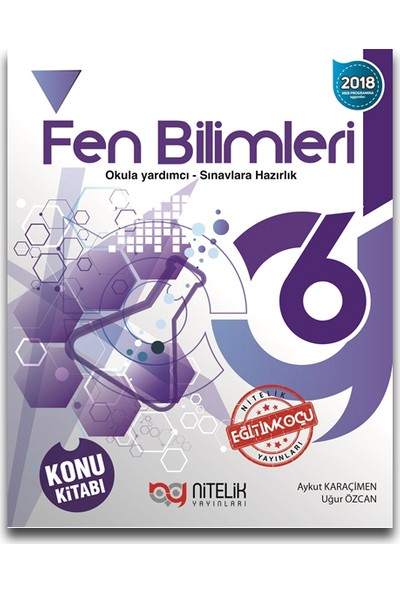 Nitelik Yayınları 6. Sınıf Fen Bilimleri Konu Kitabı Nitelik Yayınları 6. Sınıf Fen Bilimleri Konu Kitabı