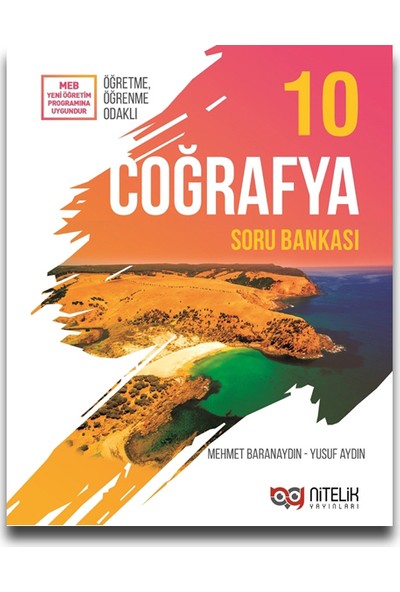 Nitelik Yayınları 10. Sınıf Coğrafya Soru Bankası - Mehmet Baranaydın