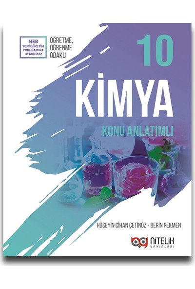 Nitelik Yayınları 10. Sınıf Kimya Konu Anlatımı - Hüseyin Cihan Çetinöz