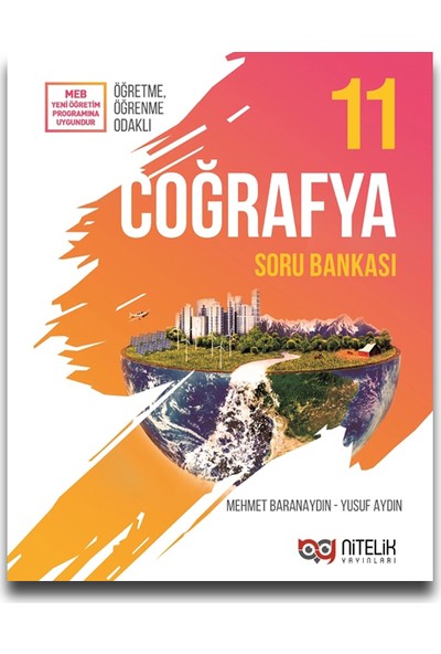 Nitelik Yayınları 11. Sınıf Coğrafya Soru Bankası - Mehmet Baranaydın