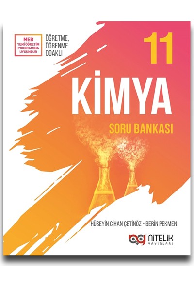 Nitelik Yayınları 11. Sınıf Kimya Soru Bankası - Hüseyin Cihan Çetinöz