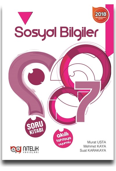 Nitelik Yayınları 7. Sınıf Sosyal Bilgiler Soru Kitabı