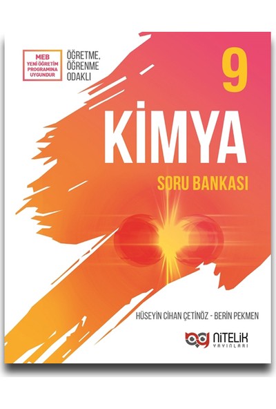 Nitelik Yayınları 9. Sınıf Kimya Soru Bankası - Hüseyin Cihan Çetinöz