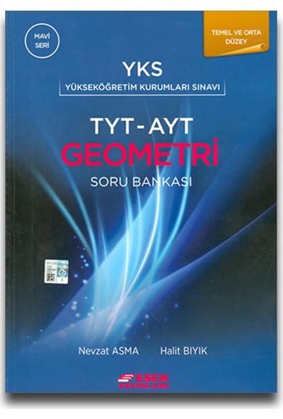 Esen Yayınları TYT AYT Geometri Soru Bankası Mavi Seri