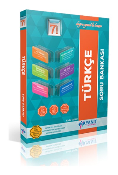 Yanıt Yayınları 7. Sınıf Türkçe Soru Bankası