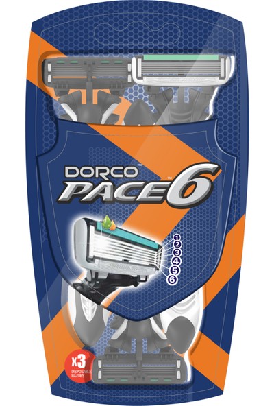 Dorco Pace 6 Bıçaklı Kullan At Tıraş Bıçağı Dorco Pace 6 Bıçaklı Kullan At Tıraş Bıçağı