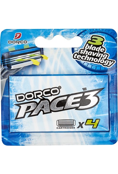 Dorco Pace 3 Tıraş Makinesi Yedek Başlık Dorco Pace 3 Tıraş Makinesi Yedek Başlık