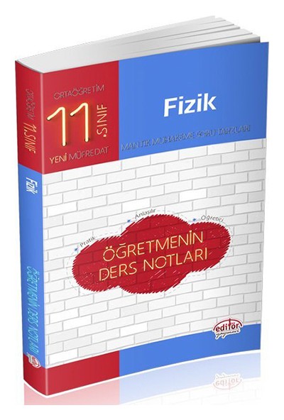 Editör Yayınları 11. Sınıf Fizik Öğretmenin Ders Notları