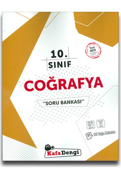 Kafa Dengi Yayınları 10. Sınıf Coğrafya Soru Bankası - Elif Doğu Gültekin Kafa Dengi Yayınları 10. Sınıf Coğrafya Soru Bankası - Elif Doğu Gültekin