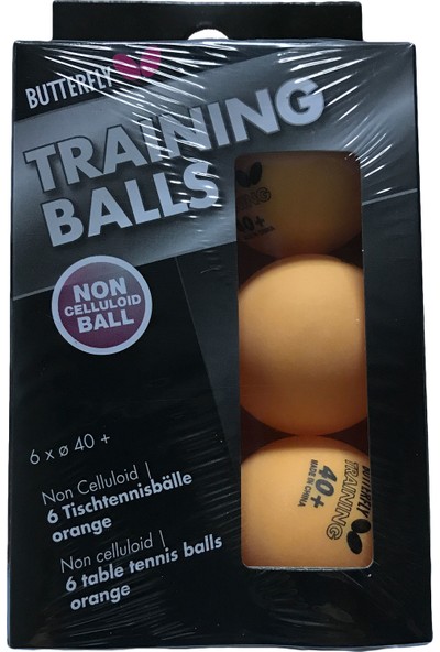 Butterfly 85142 Training 6'lı Masa Tenisi Topu