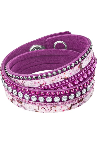 Swarovski Bilezik Slake Bracelet Print Pink 5253046
