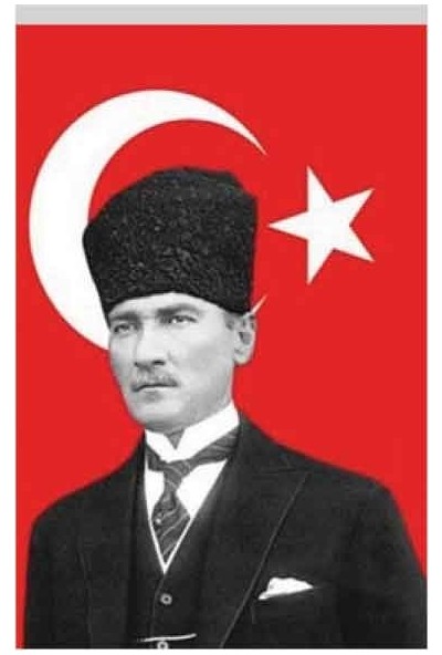 Buket Bayrak Atatürk Ve Türk Bayrağı 100Cmx150Cm