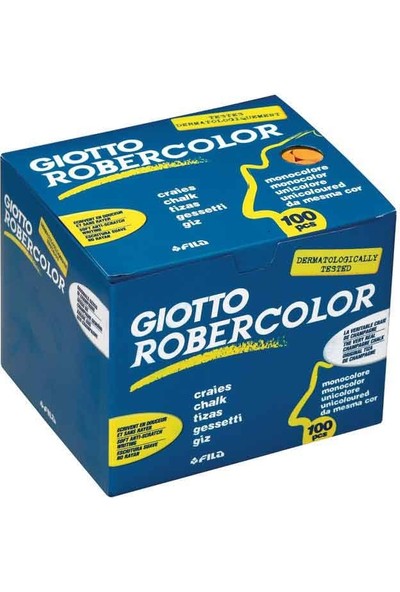 Giotto Robercolor Tozsuz Tebeşir Yeşil 100 Paket Giotto Robercolor Tozsuz Tebeşir Yeşil 100 Paket