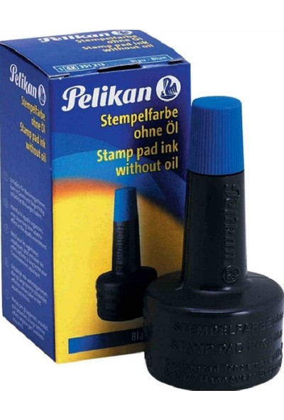 Pelikan Istampa Mürekkebi 30Cc Mavi Pelikan Istampa Mürekkebi 30Cc Mavi