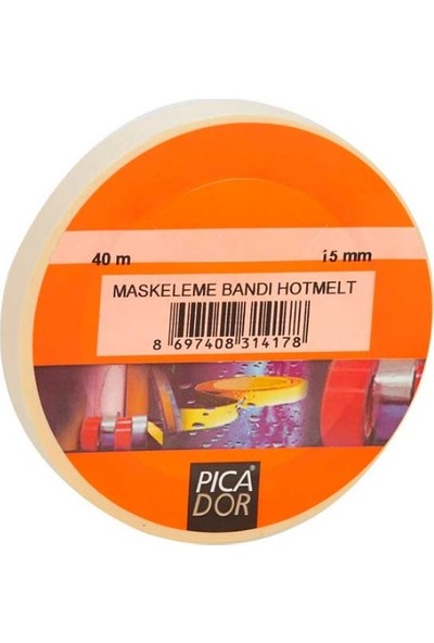 Picador Maskeleme Bandı 15Mmx40Mt 3Lü Paket