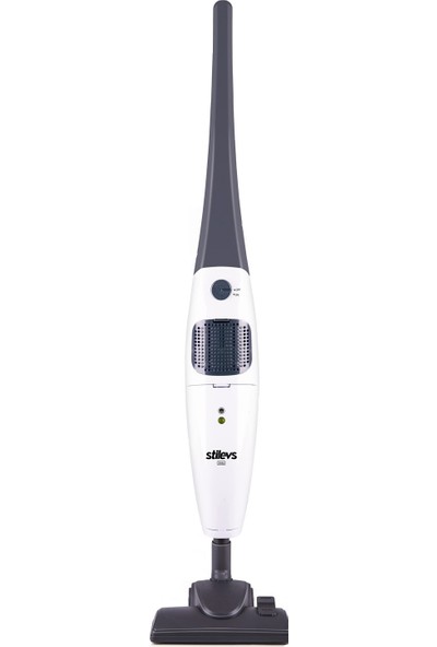 Stilevs Anka Dik Süpürge - Beyaz&Gri