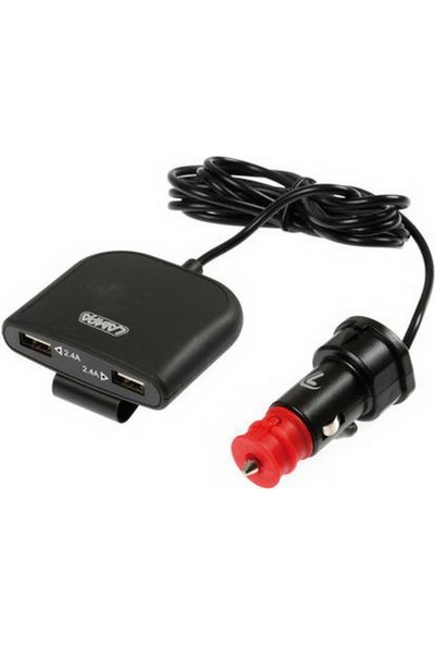 Lampa Extender 4 USB Uzatma Hızlı Şarj Soketi 7800mA 12/24V 38883 Lampa Extender 4 USB Uzatma Hızlı Şarj Soketi 7800mA 12/24V 38883