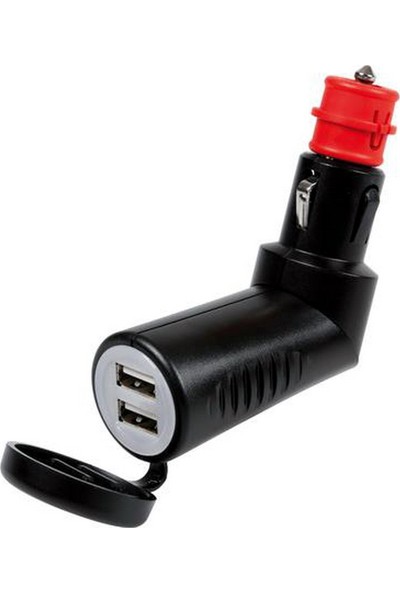 Lampa Plug-in Evo 2500mA Din İkili USB Şarj Çakmak Soketi 38975