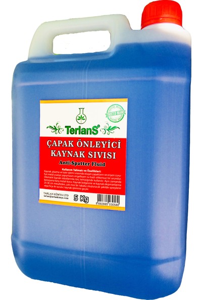 Terlans Çapak Önleyici Kaynak Sıvısı 5 Kg Anticorrosive Terlans Çapak Önleyici Kaynak Sıvısı 5 Kg Anticorrosive