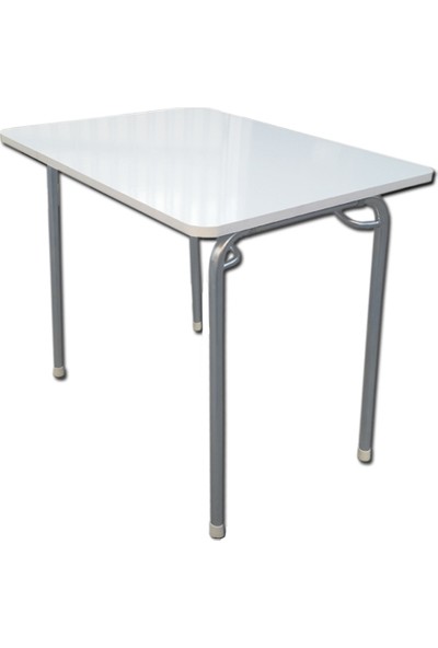 Depolife Katlanır Ayaklı Yemek ve Çalışma Mutfak Balkon Salon Masası 60cm x 100cm