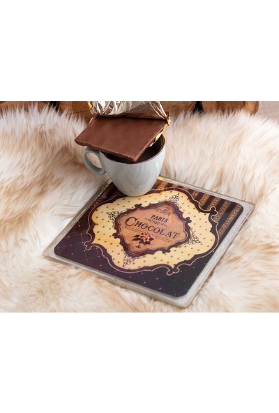Madame Coco Kare Bardak Altlığı