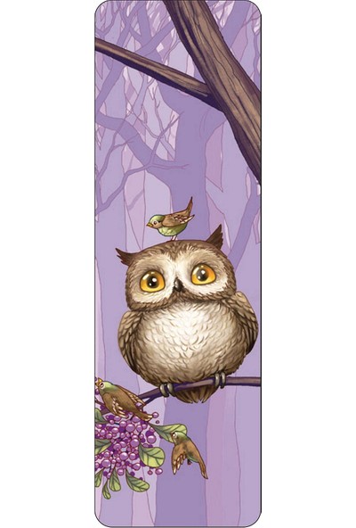 İstisna Düz Kesim Şaşkın Baykuş Kitap Ayracı İstisna Düz Kesim Şaşkın Baykuş Kitap Ayracı