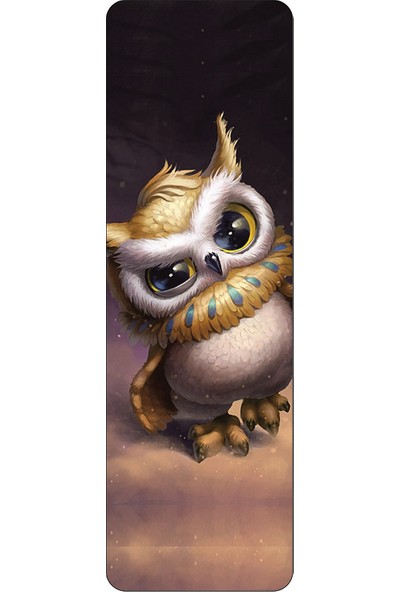 İstisna Düz Kesim Yavru Baykuş Kitap Ayracı İstisna Düz Kesim Yavru Baykuş Kitap Ayracı