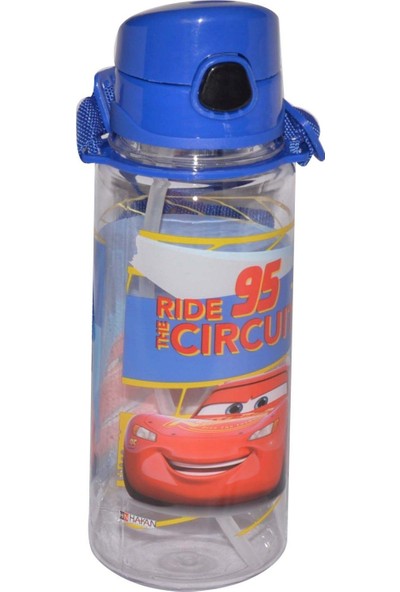 Hakan Çanta Cars 78738 500 ml Şeffaf Matara - Kırılmaz Gövde Hakan Çanta Cars 78738 500 ml Şeffaf Matara - Kırılmaz Gövde