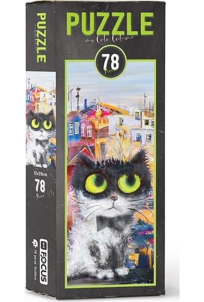 Blue Focus BF052 Cute Cat 78 Parça Puzzle