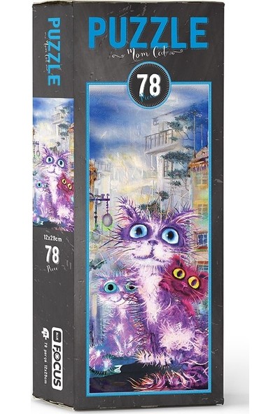 Blue Focus BF053 Mom Cat 78 Parça Puzzle