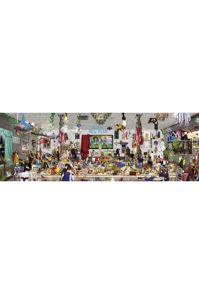 Heye Puzzle 1000 Parça New Year's Eve Puzzle 29823 Heye Puzzle 1000 Parça New Year's Eve Puzzle 29823