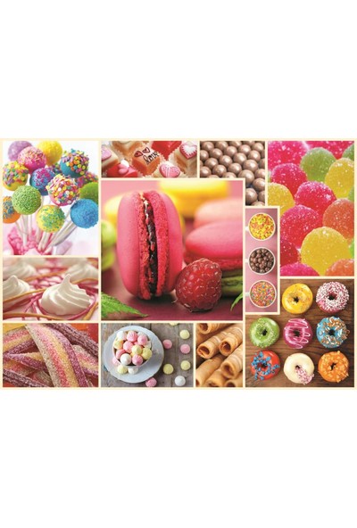 Trefl Şeker Kolajı 1000 Parça Puzzle Trefl Şeker Kolajı 1000 Parça Puzzle
