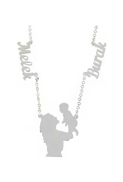 Dzg Silver Anne Bebek Kolyesi İsimli Kolye İsimlik Bayan Gümüş Kolye 508Dn Dzg Silver Anne Bebek Kolyesi İsimli Kolye İsimlik Bayan Gümüş Kolye 508Dn