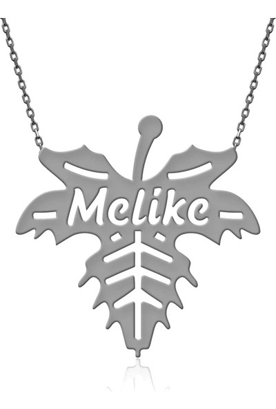 Dzg Silver İsim Yazılan Çınar Yaprağı Kolyesi İsimli Kolye Gümüş Kolye 544Dn Dzg Silver İsim Yazılan Çınar Yaprağı Kolyesi İsimli Kolye Gümüş Kolye 544Dn