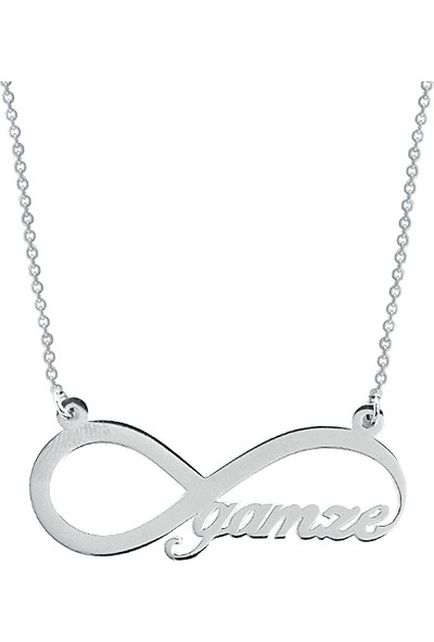 Dzg Silver İsimli Kolye Sonsuzluk Kolyesi İsimlik Kolye Gümüş Kolye 444Dn Dzg Silver İsimli Kolye Sonsuzluk Kolyesi İsimlik Kolye Gümüş Kolye 444Dn