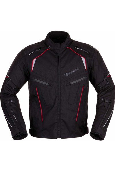 Modeka Kiano Ceket Siyah / Kırmızı