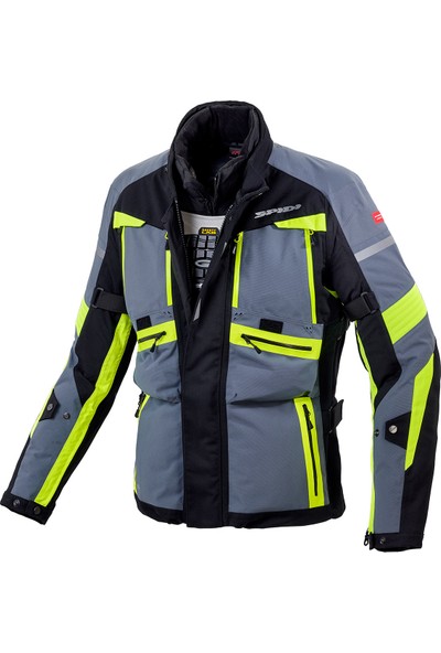Spidi Globe Tracker H2Out Ceket Siyah/Sarı Spidi Globe Tracker H2Out Ceket Siyah/Sarı