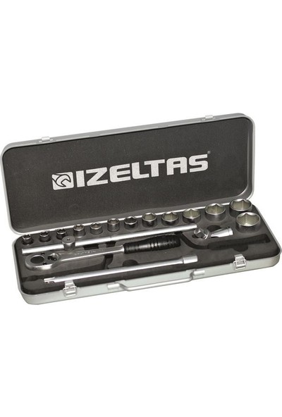 İZELTAŞ 1113002024 1/2'' Altı Köşe Lokma Anahtar Takımı 24 Parça İZELTAŞ 1113002024 1/2'' Altı Köşe Lokma Anahtar Takımı 24 Parça