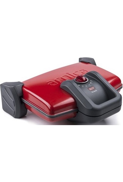 Arnica Ayvalık Granit Kırmızı Tost Makinası