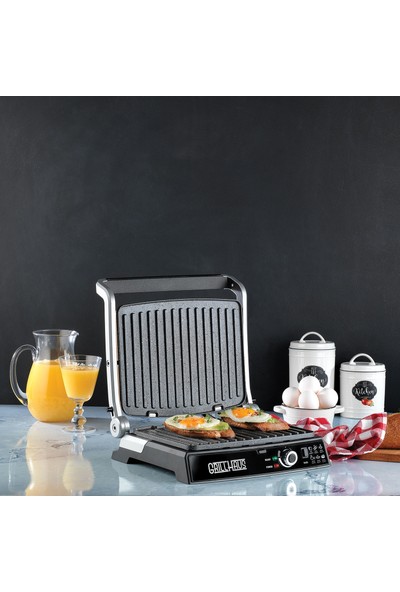 Schafer Grill Haus Tost Makinesi - Siyah