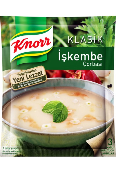 Knorr Hazır Çorba İşkembe 63 gr Knorr Hazır Çorba İşkembe 63 gr