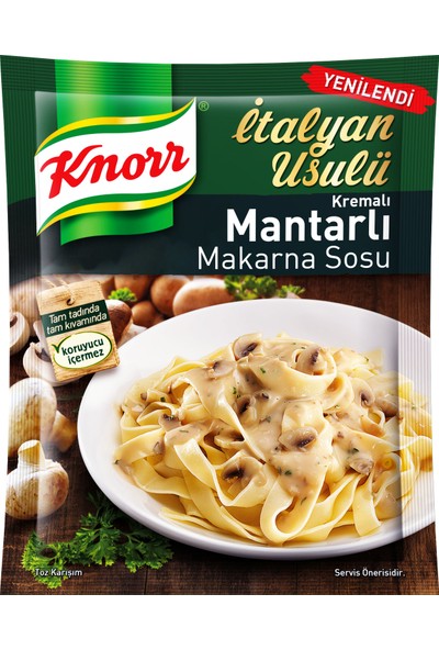 Knorr Makarna Sosu Kremalı Mantarlı 52 gr