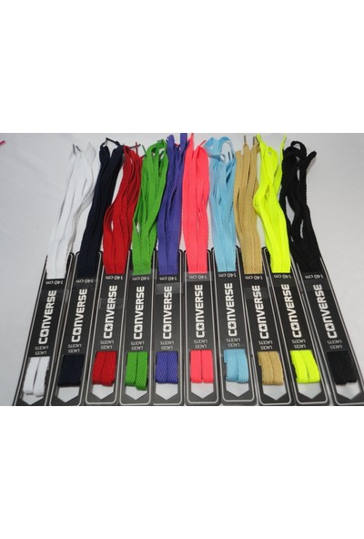 Converse 10 Adet Unisex Bağcık