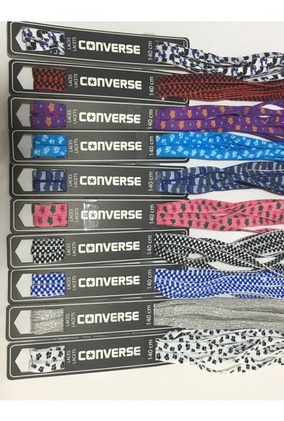 Converse 10 Adet Unisex Bağcık
